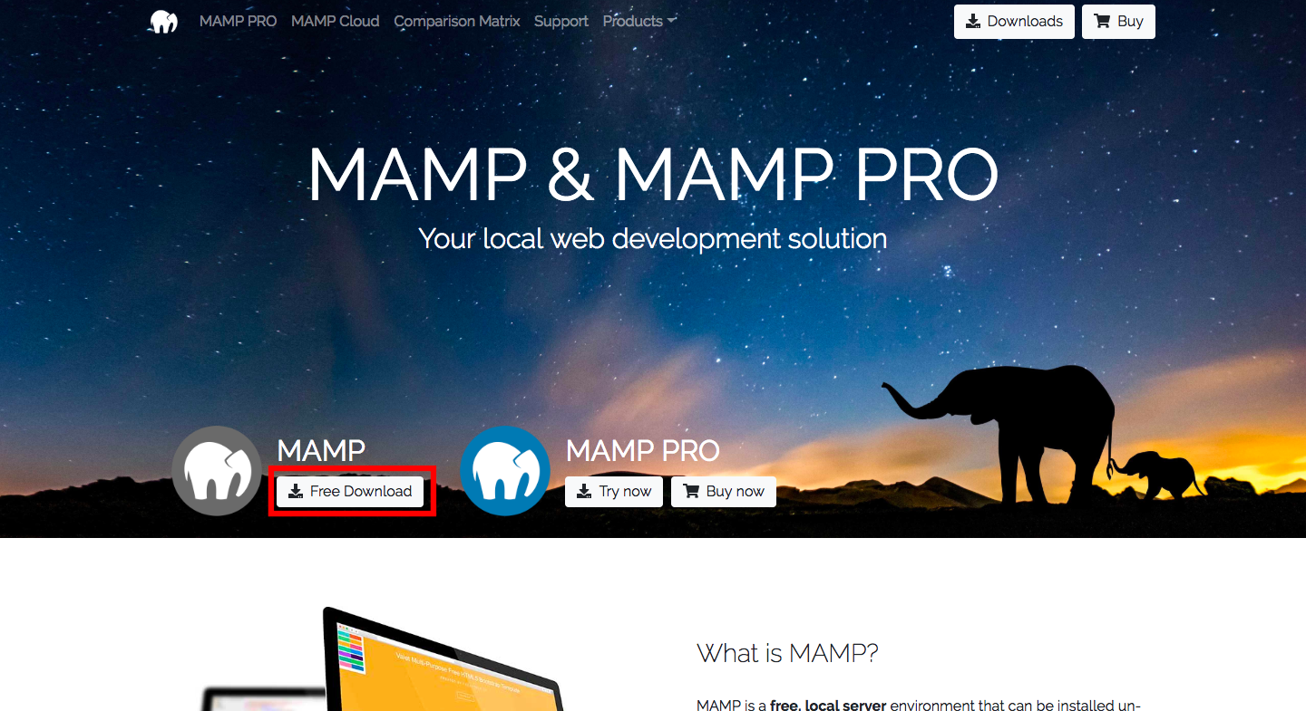 MAMPのインストール方法（Windows & Mac対応）