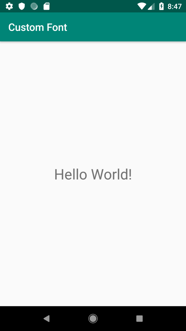 【Android Studio】カスタムフォントを使用する方法（Javaコード編）｜Code for Fun
