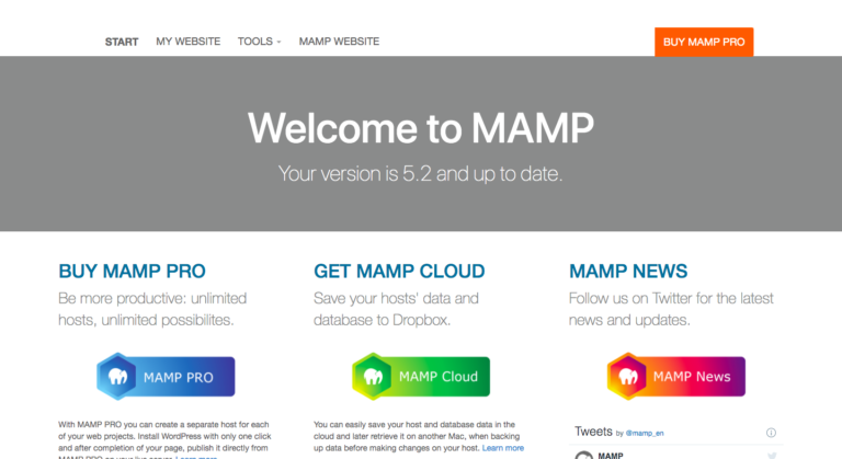【MAMP】バージョン 5.x を日本語化する方法｜Code for Fun