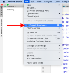 【Android Studio】You can use the Project Structure dialog to~の意味｜Code for Fun